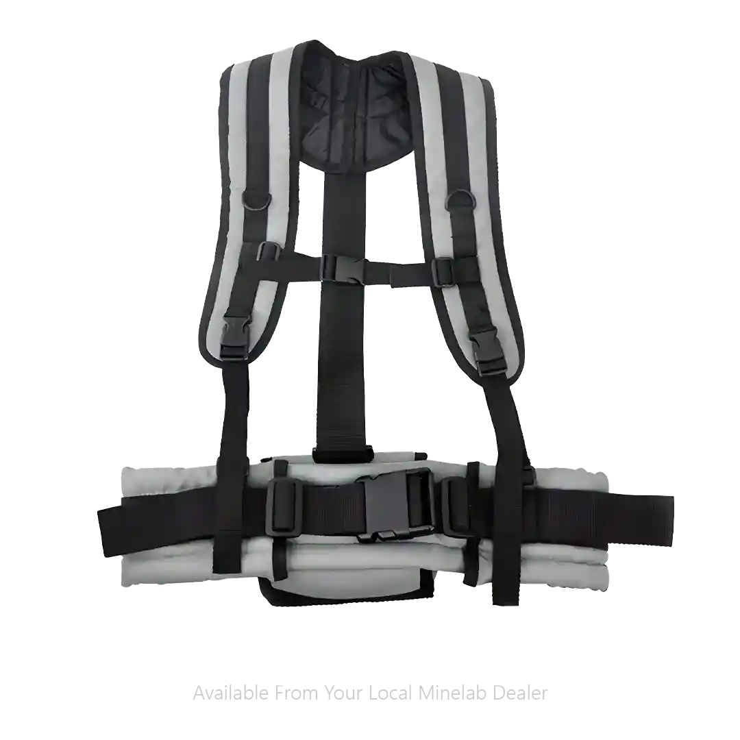 Minelab GPX Battery harness - padded (suit gel cell & li-ion ...