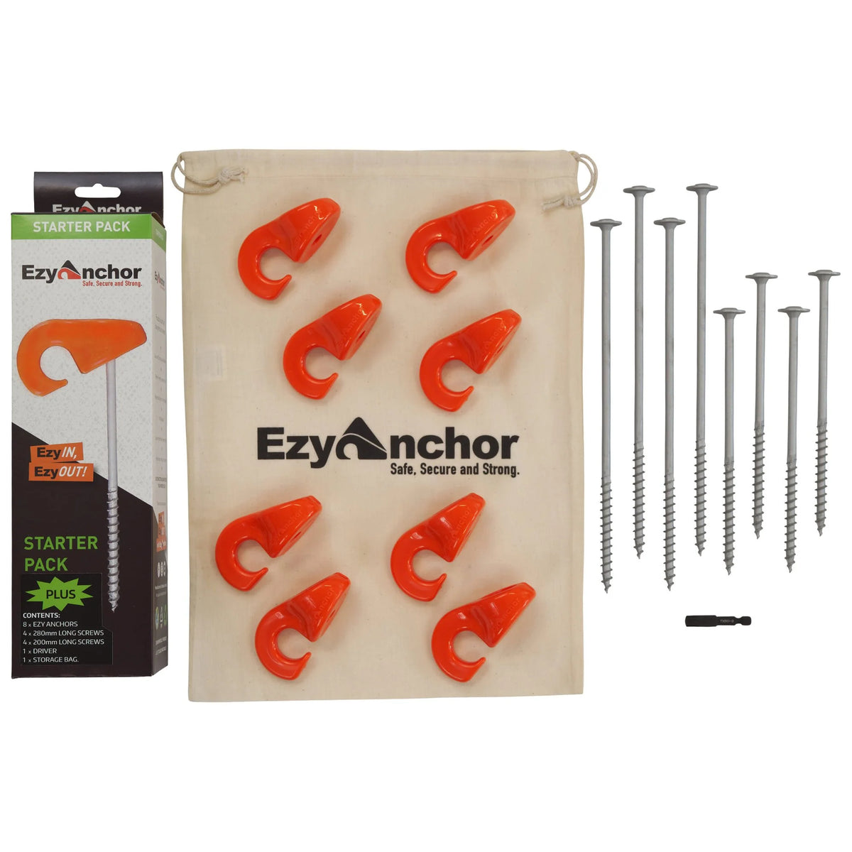 ** STOCK CLEARANCE ** Ezy Anchor Starter Pack PLUS – Adventure Gear